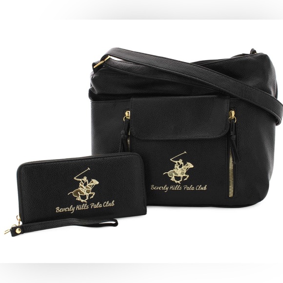 Beverly Hills Polo Club | Bags | Nwt Beverly Hills Polo Club Bhpc Black ...